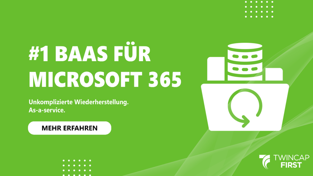 Microsoft 365 Backup-as-a-Service - Sicherung für Office 365