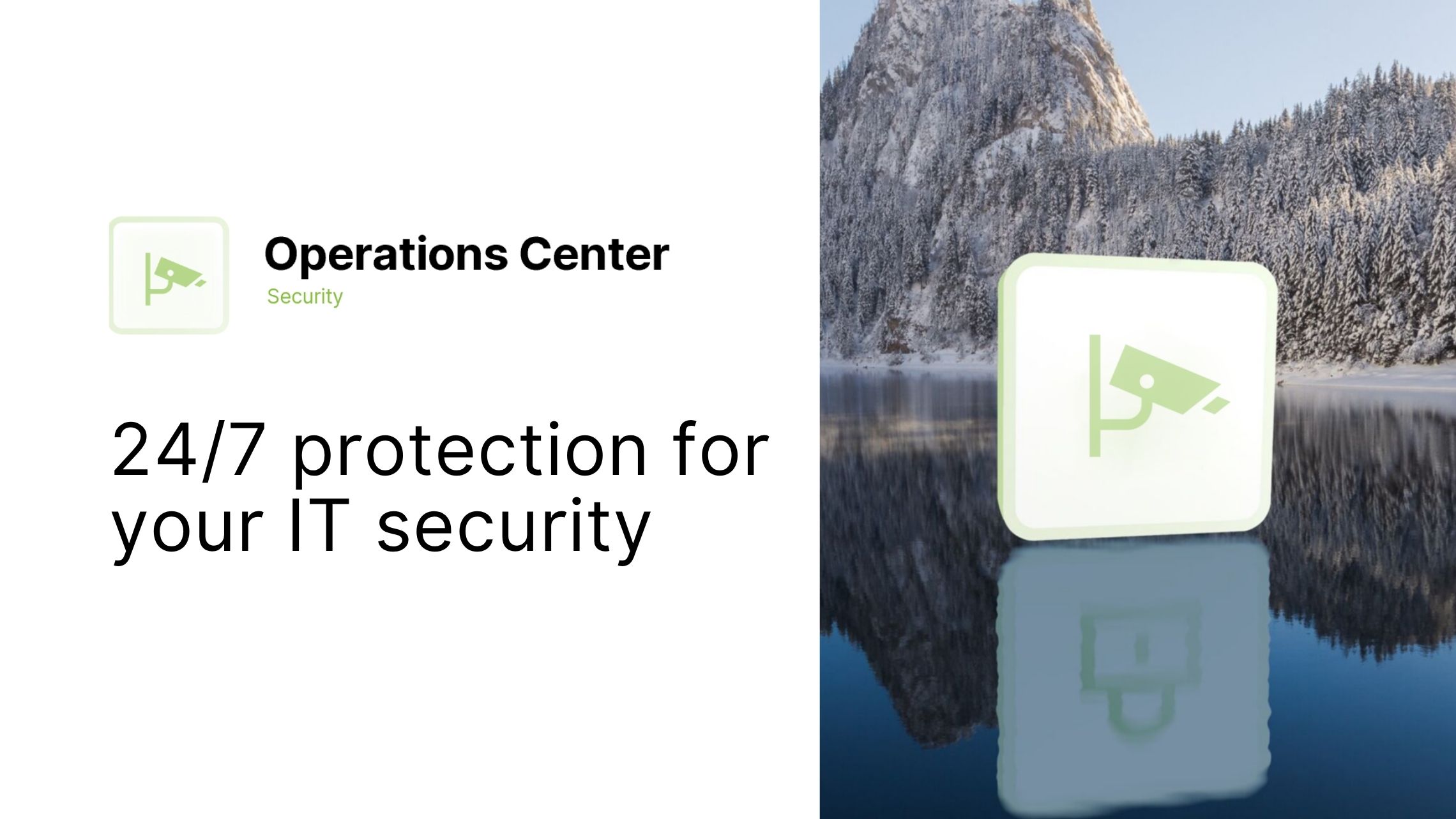 Security Operations Center: 24/7 IT security