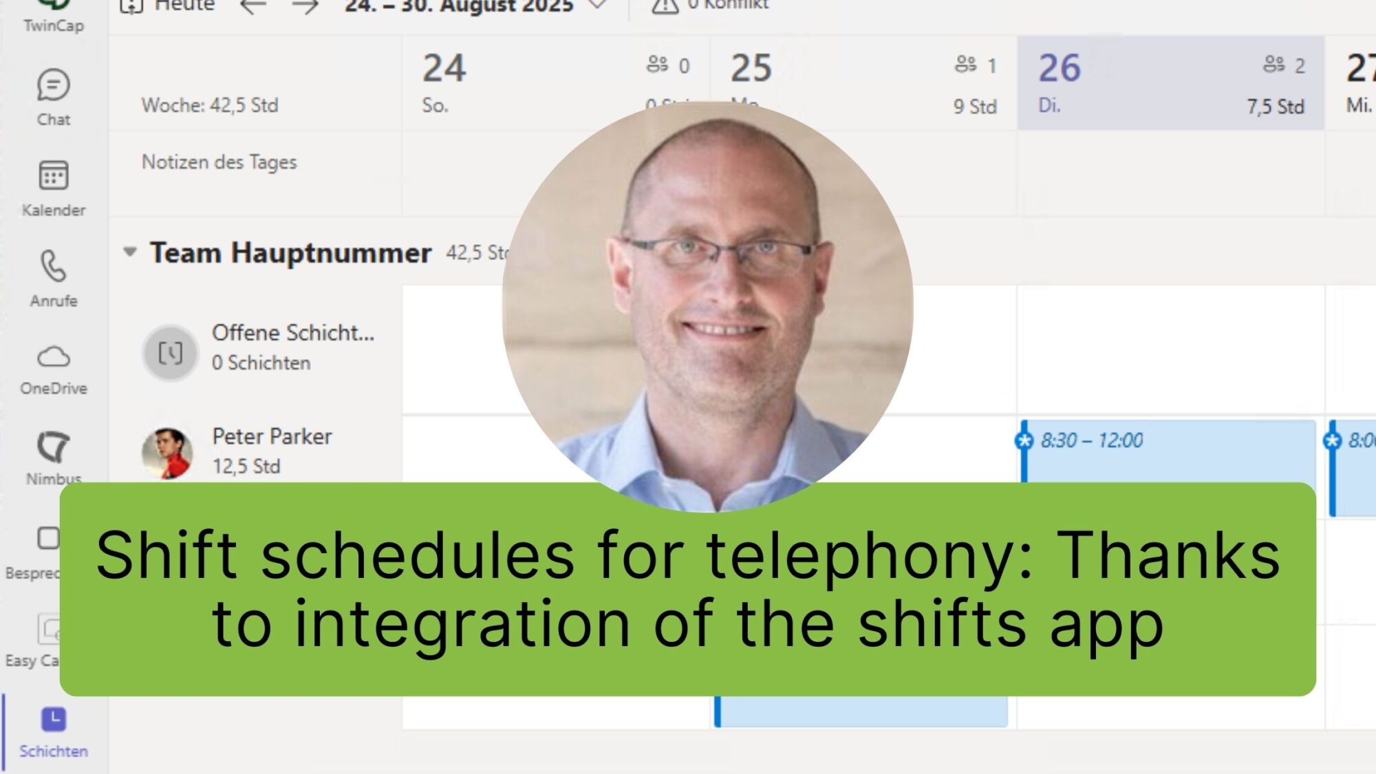 Microsoft Teams telephony: Shifts app for call queues