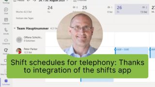 Microsoft Teams telephony: Shifts app for call queues